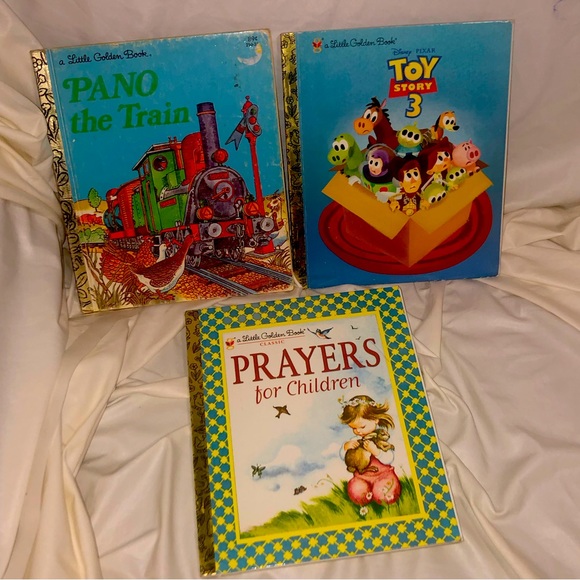 Little Golden Books | Art | Set Of 3 A Little Golden Book Collection ...